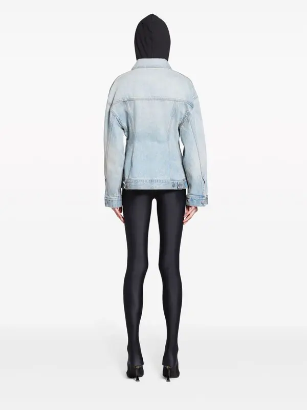 Balenciaga Hourglass Denim Jacket