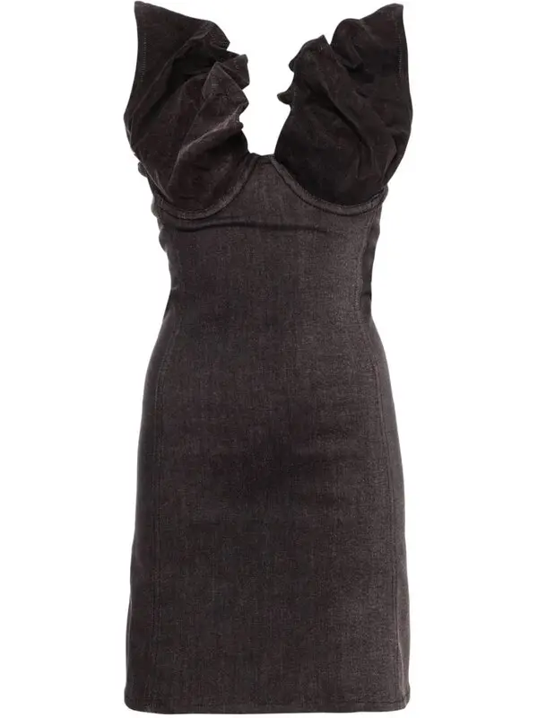 Y/project Denim Mini Dress