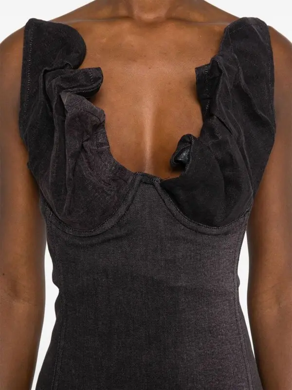 Y/project Denim Mini Dress