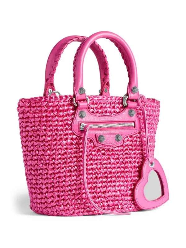 Balenciaga Le Cagole Panier Small Tote - Pink