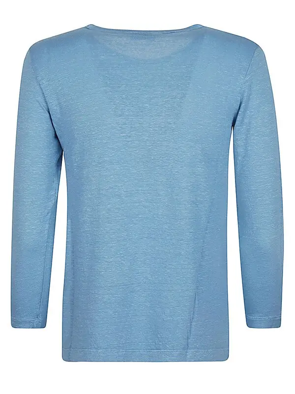 BASE Linen Jersey Long Sleeve T-shirt