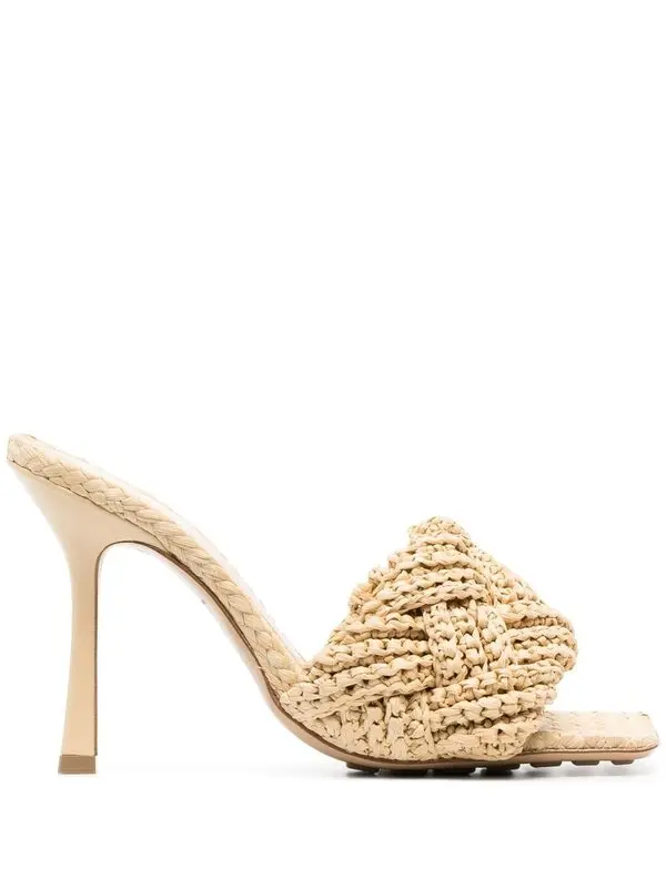 Bottega Veneta Lido Mule - Beige