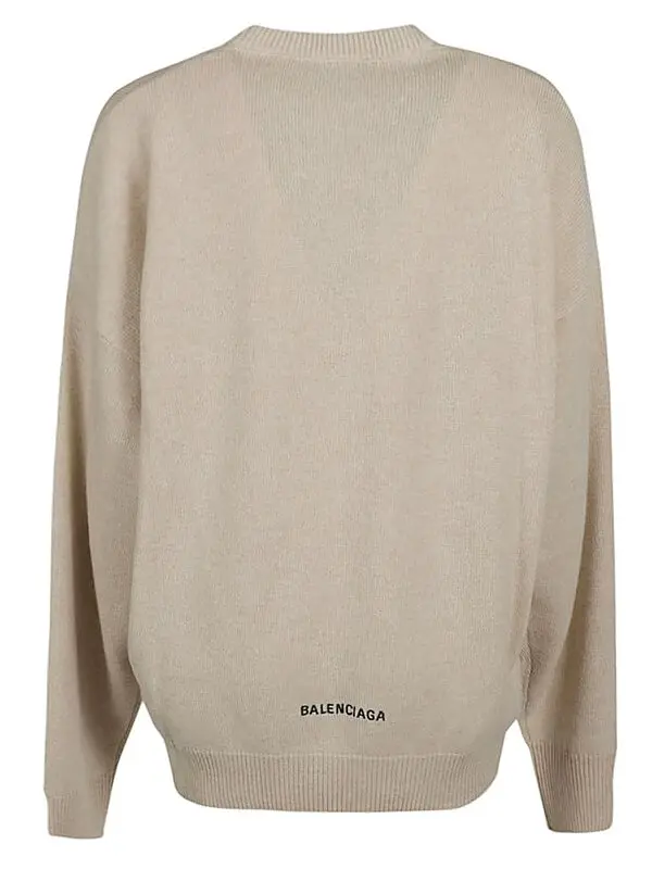 Balenciaga Cashmere Crewneck Pullover Sweater