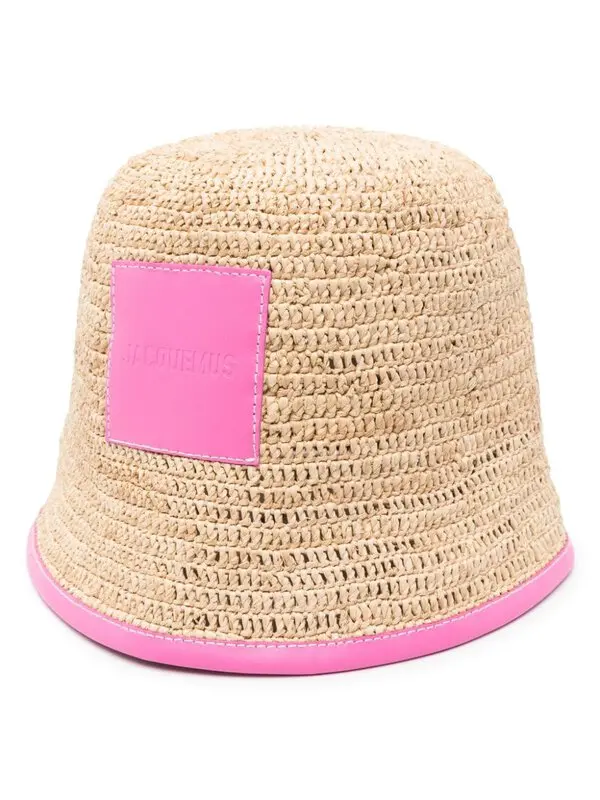 Jacquemus Le Bob Soli Bucket Hat - Fuchsia