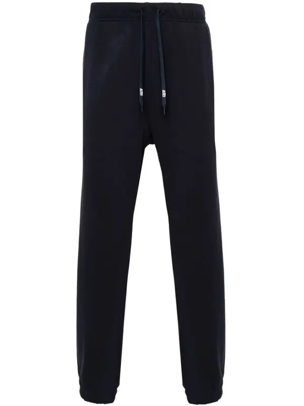 AUTRY Logo Cotton Sweatpants - Blue