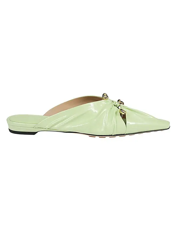 Bottega Veneta Bunnie Leather Mules