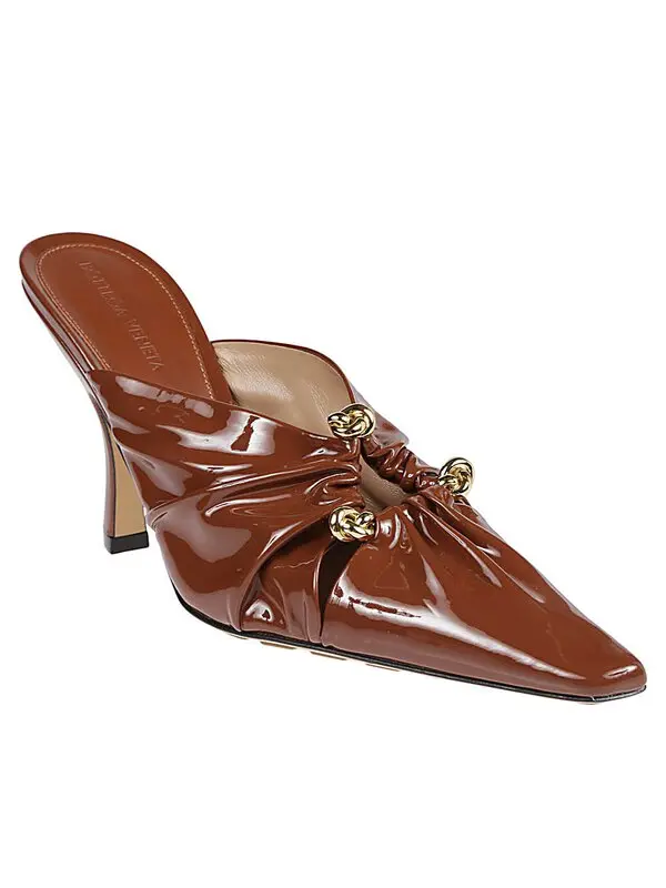 Bottega Veneta Bunnie Leather Mules