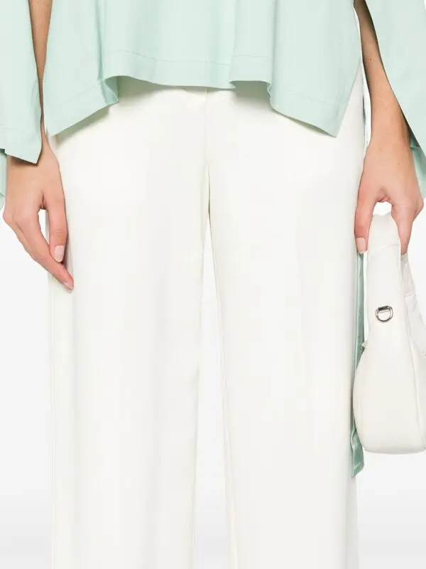 Erika Cavallini Wide Leg Trousers - White