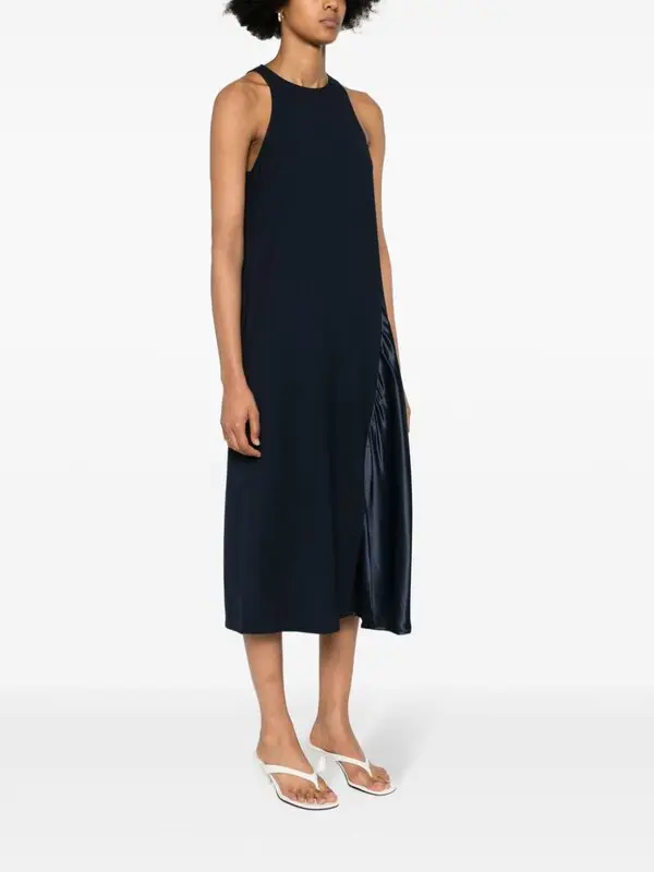 Erika Cavallini Sleeveless Midi Dress - Blue