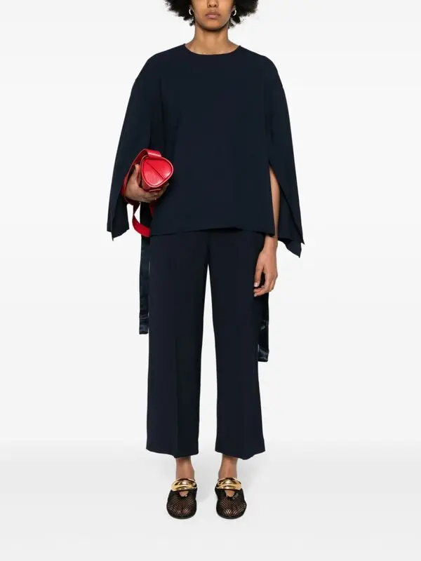 Erika Cavallini Cady Texture Blouse - Blue