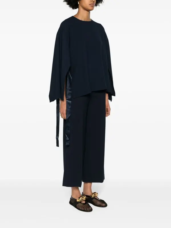 Erika Cavallini Cady Texture Blouse - Blue