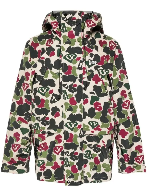 BILLIONAIRE Camouflage Print Jacket