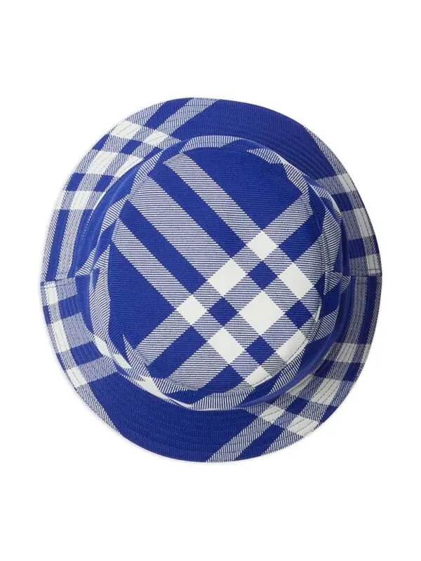 Burberry Check Motif Bucket Hat