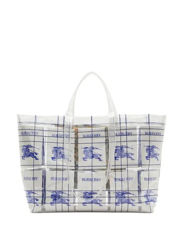 Burberry Ekd Logo Tote Bag - Multicolour