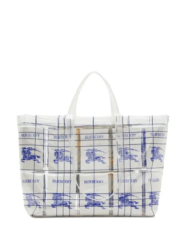 Burberry Ekd Logo Tote Bag - Multicolour