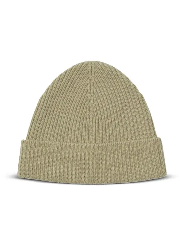 Burberry Equestrian Knight Cashmere Beanie - Beige