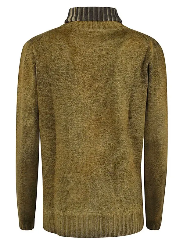ALESSANDRO ASTE Wool And Cashmere Blend Turtleneck Sweater