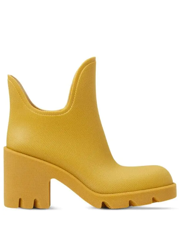 Burberry Marsh Ankle Boots - Yellow