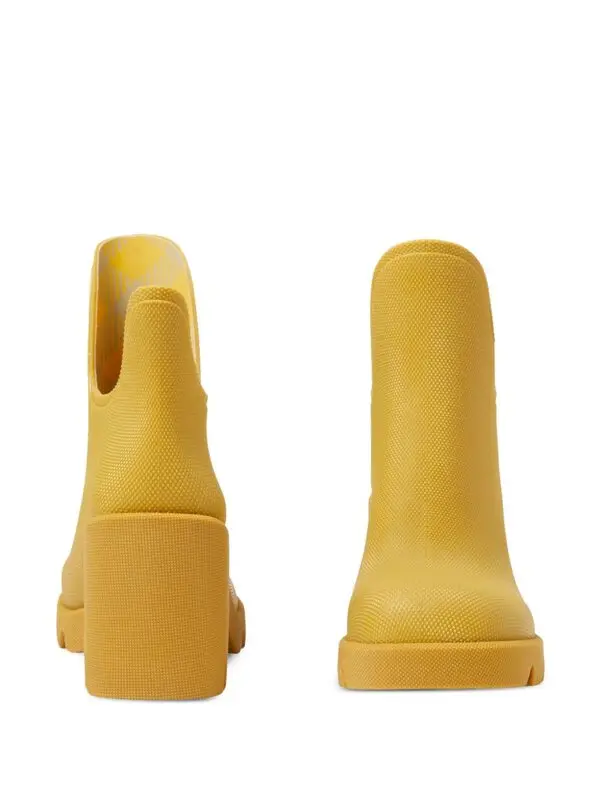 Burberry Marsh Ankle Boots - Yellow