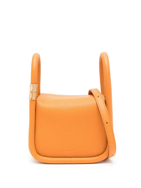 Boyy Wonton 20 Pebble Leather Handbag - Orange