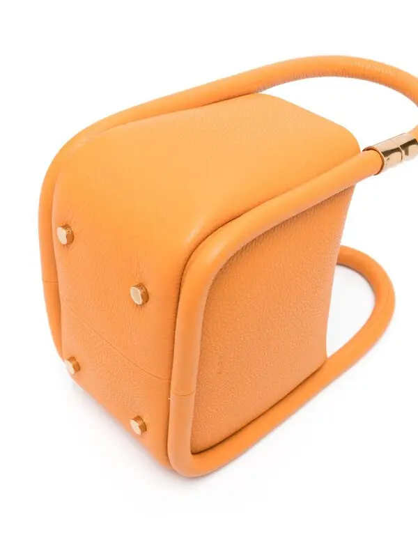 Boyy Wonton 20 Pebble Leather Handbag - Orange