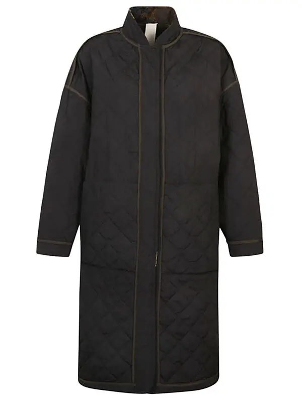 KONRAD Petra Camouflage Print Overcoat