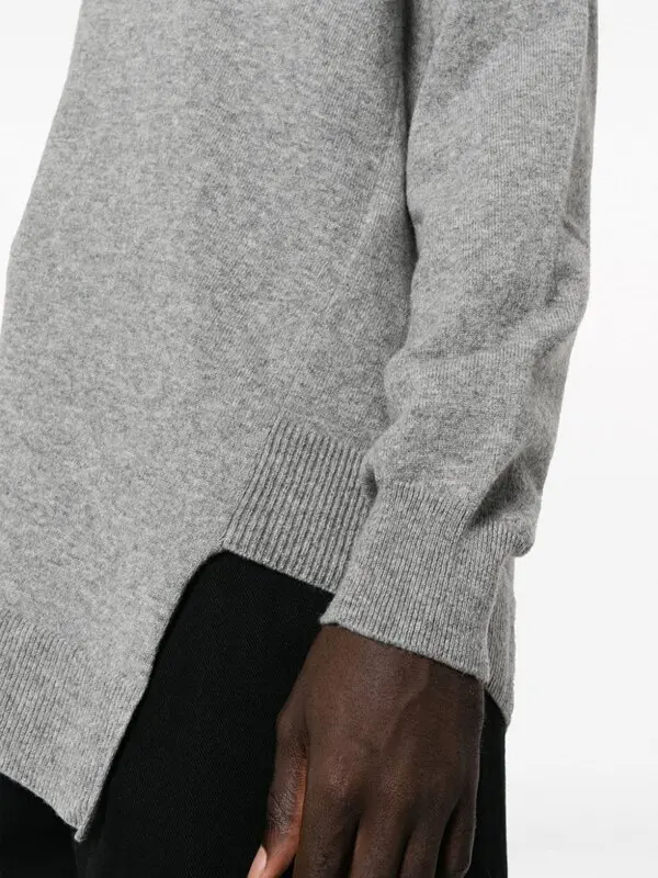 Comme Des Garçons X Lacoste Asymmetric Wool Jumper