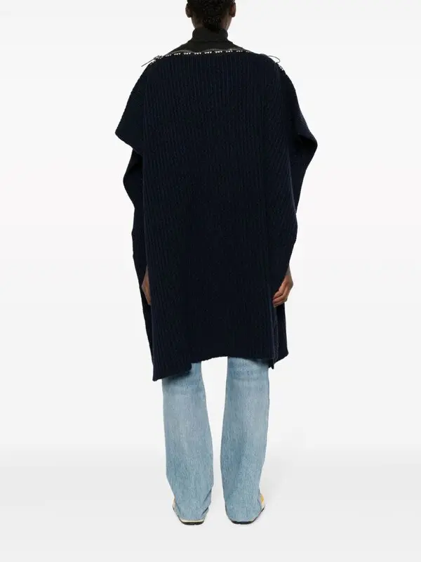 A.P.C. X JW ANDERSON Swann Wool Poncho