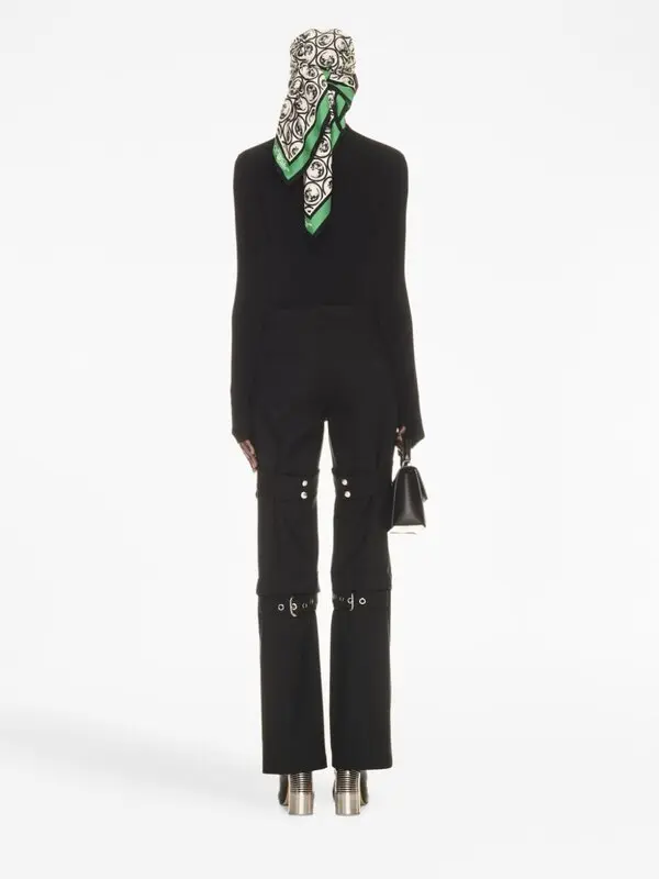 Off-White Wool Cargo Trousers