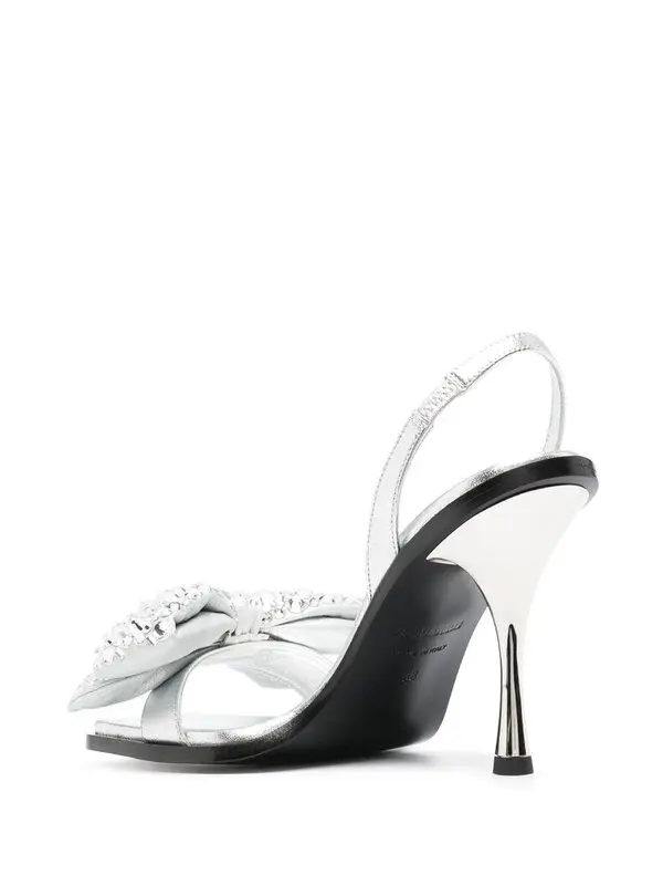 Dsquared2 Rhinestone Embellished Heeled Sandals