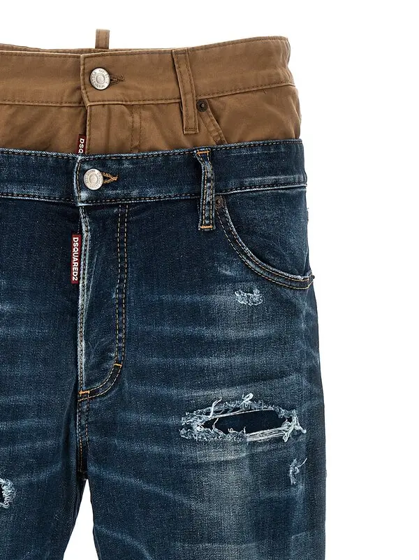 Dsquared2 Skinny Twin Pack Jeans In Blue - 63% Off | Editorialist