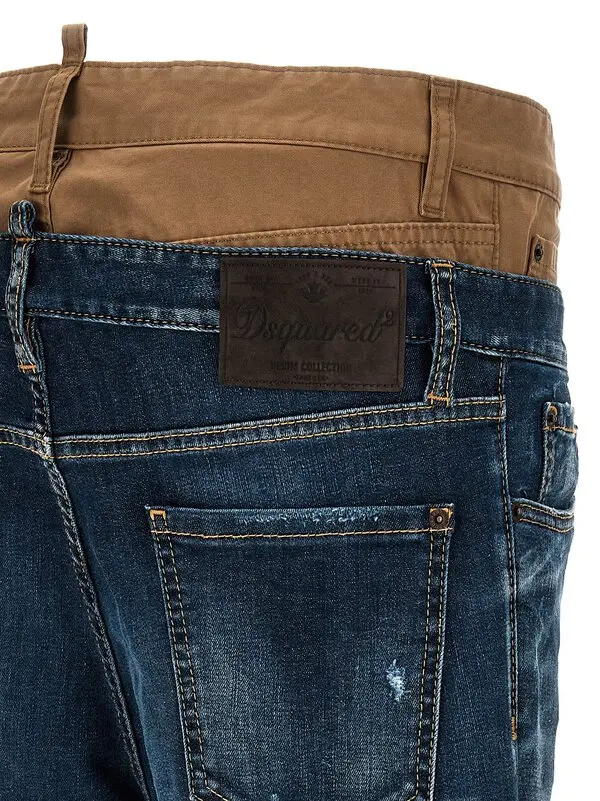 Dsquared2 Skinny Twin Pack Jeans In Blue - 63% Off | Editorialist
