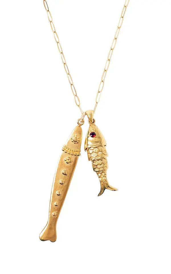 Chan Luu Fisherman's 18k -plated Necklace