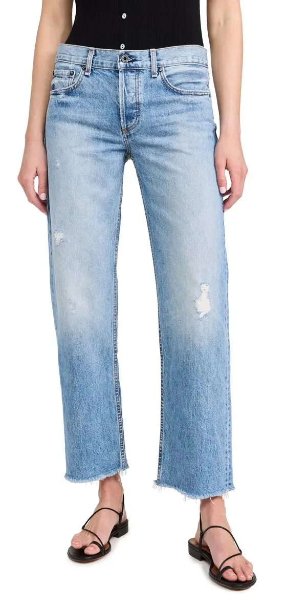 ASKK NY Low Rise Straight Jeans - Berkley