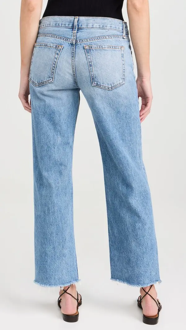 ASKK NY Low Rise Straight Jeans - Berkley