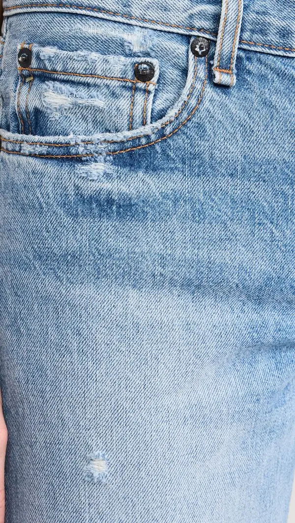 ASKK NY Low Rise Straight Jeans - Berkley