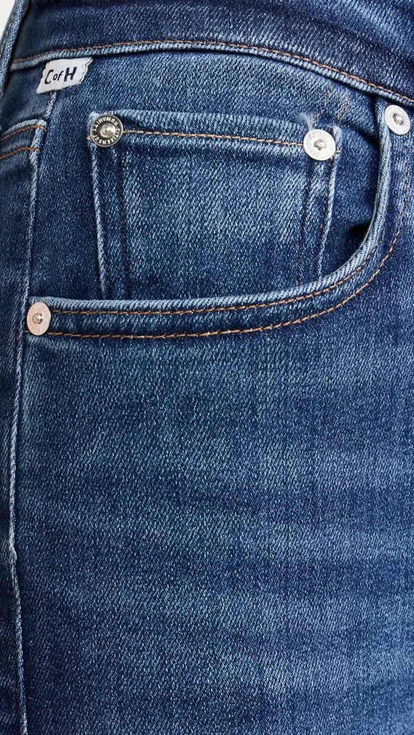 Citizens Of Humanity Palma Straight Leg Jeans With Raw Edge Hem - Ambry