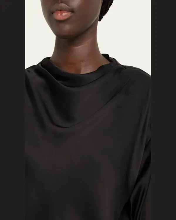A.L.C. Georgia Cowl-neck Top