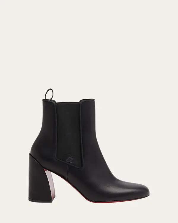 CHRISTIAN LOUBOUTIN 85mm Turelastic Ankle Booties - Black