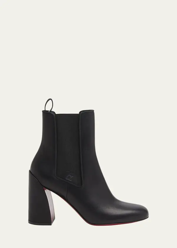 CHRISTIAN LOUBOUTIN 85mm Turelastic Ankle Booties - Black