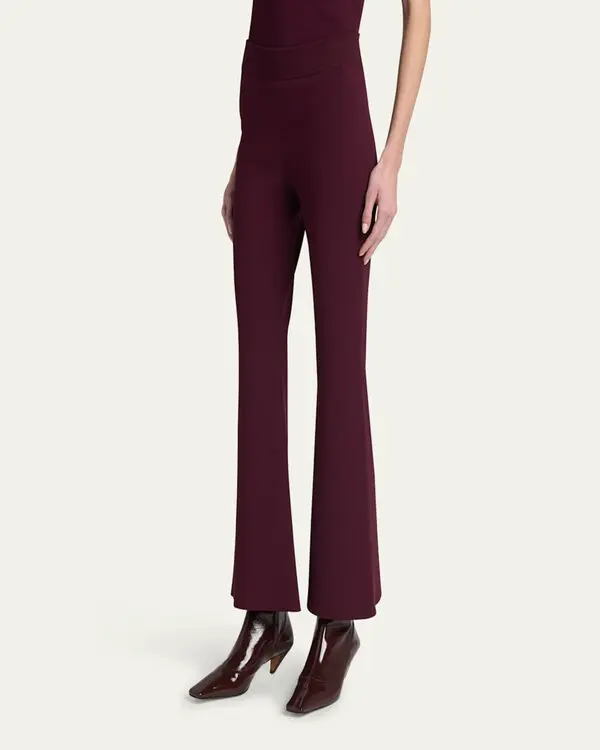 Stella McCartney Flared Knit Trousers