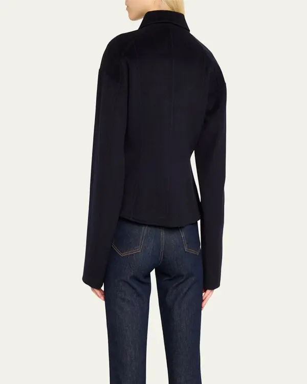 Ulla Johnson The Agnes Cropped Straight-leg Denim Jeans