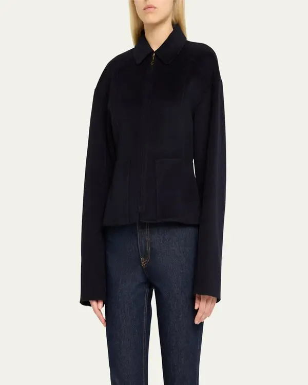 Ulla Johnson The Agnes Cropped Straight-leg Denim Jeans