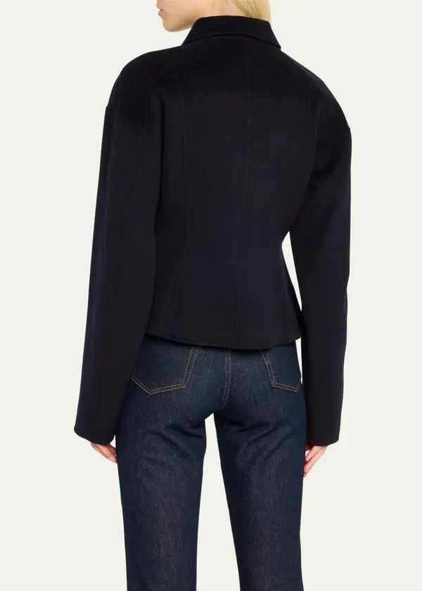 Ulla Johnson The Agnes Cropped Straight-leg Denim Jeans