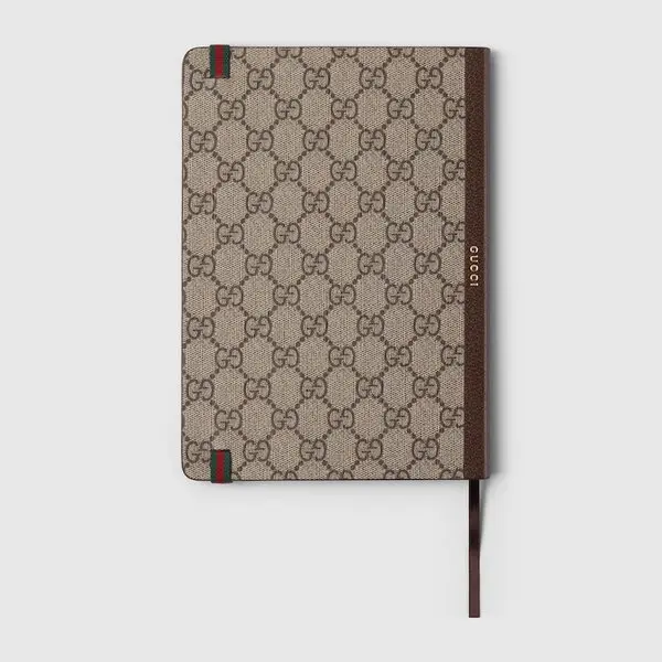 Gucci Large Gg Notebook With Double G