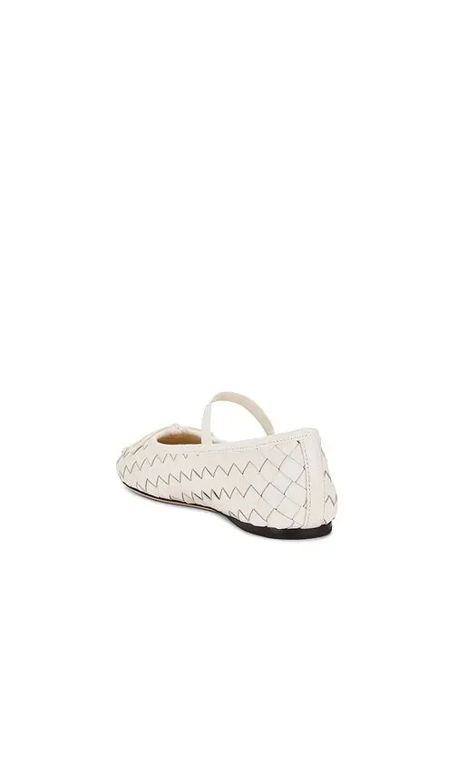 LOEFFLER RANDALL Leonie Ballet Flat - Cream