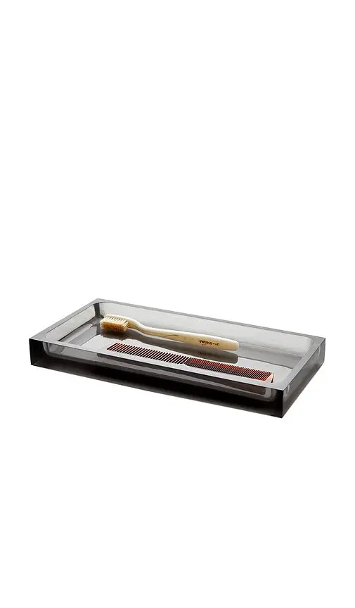 Jonathan Adler Hollywood Tray In Charcoal