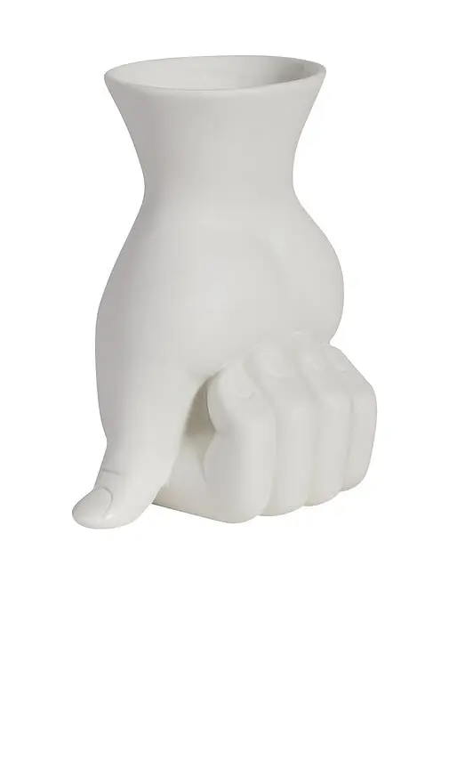 Jonathan Adler Marcel Vase In White