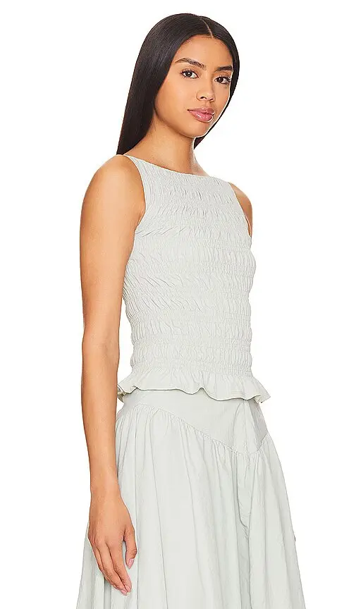 PEACHY DEN Deba Top - Oyster
