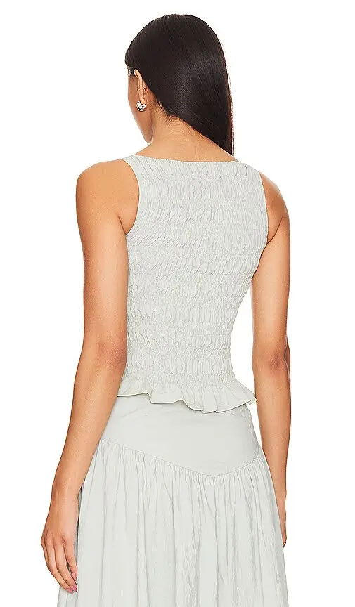 PEACHY DEN Deba Top - Oyster